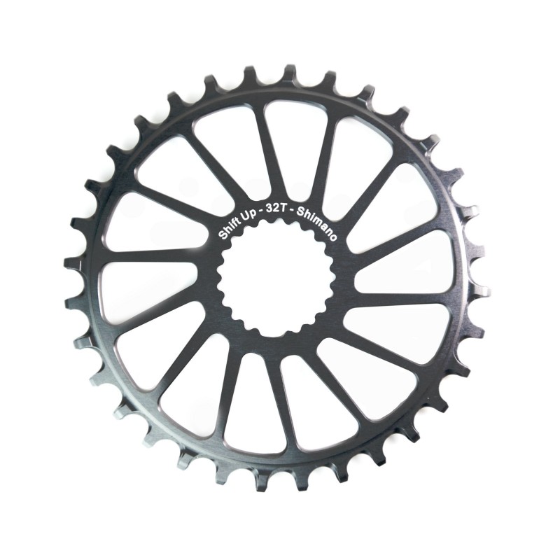 Chainring for Shimano super boost Color Black Number of teeth 32